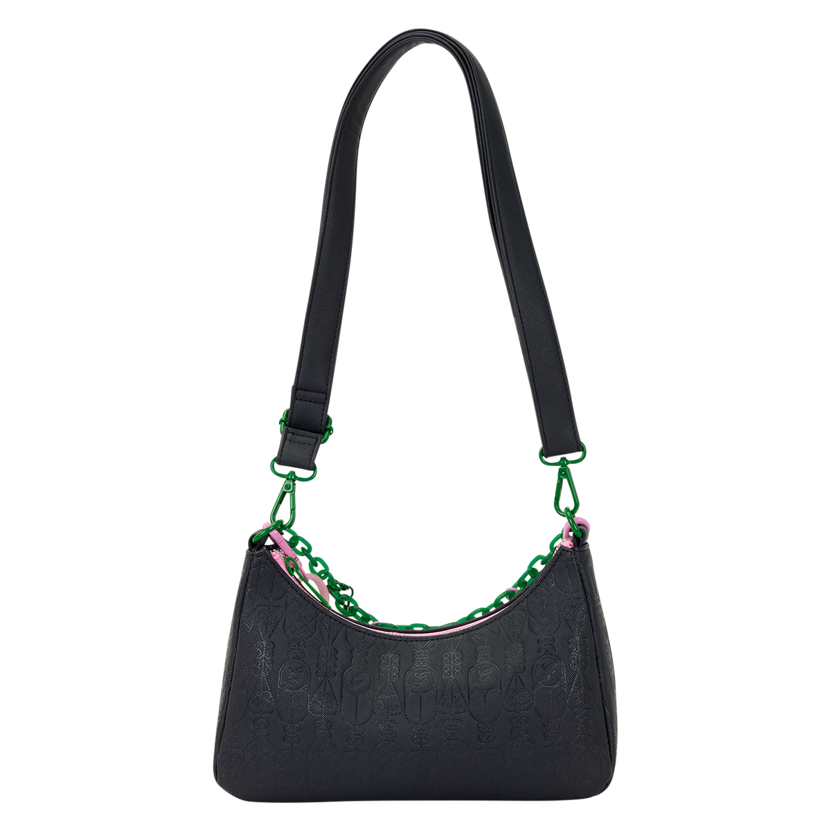 Loungefly Wicked: For Good Glinda & Elphaba Crossbody Bag with Charms ...